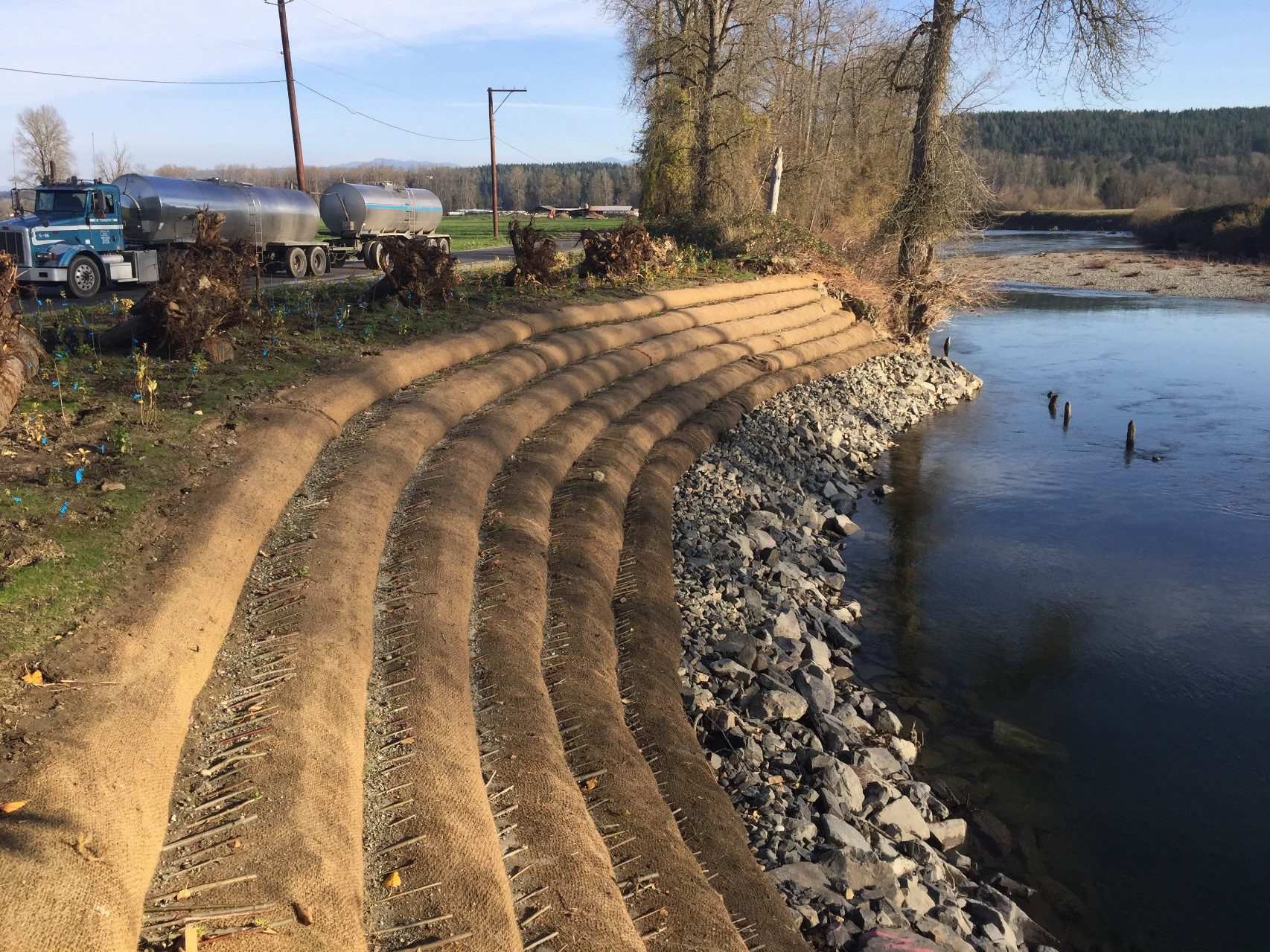 Snoqualmie River Bank Revetment Project - EG Inspection